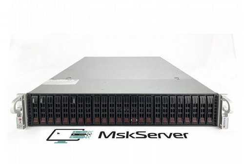 Сервер Supermicro 2028R-E1CR24N 2x E5-2643v3 16Gb