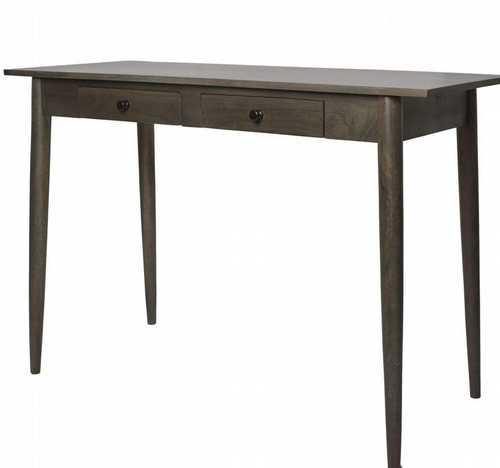 Консольный столик деревянный серый