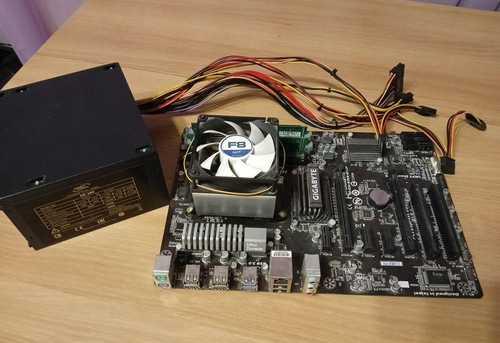 Связка GA-970A-DS3P+Atlon X2 240 + 4Gb + бп