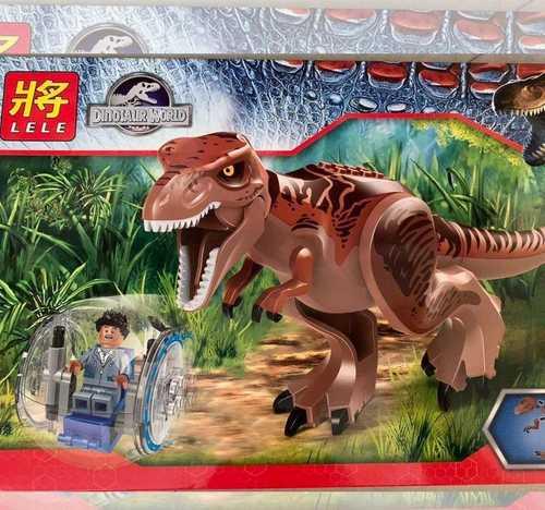 Аналог lego Jurassic World набор из двух фигурок