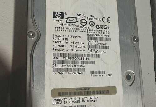 Жесткий диск HP BF146DA47A 146,8Gb Fibre Channel