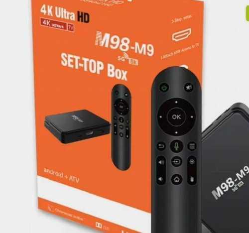 Новая мощная смарт приставка Set Top Box Голосовое