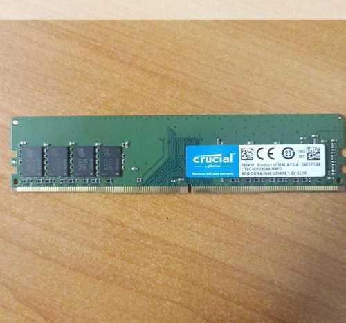 Оперативная память crucial 8gb ddr4 2666 мгц