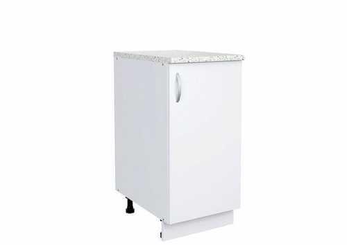 Шкаф кухонный Альфа напольный белый, 40 см