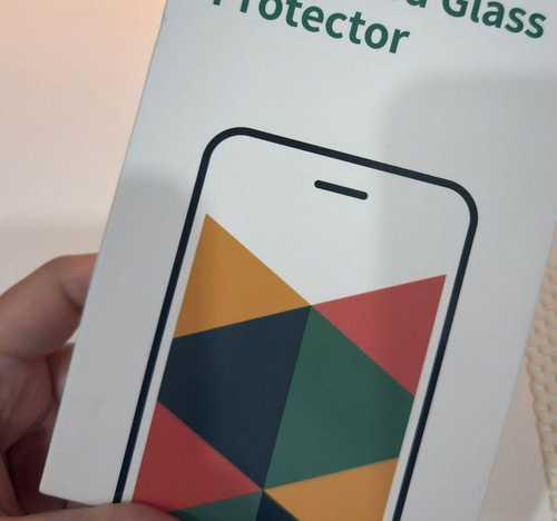 Стекло защитное для iPhone 15 без рамок прозрачное