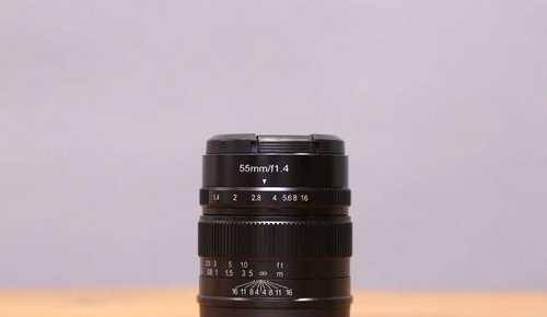Объектив 7Artisans 55mm f/1.4 Fujifilm X