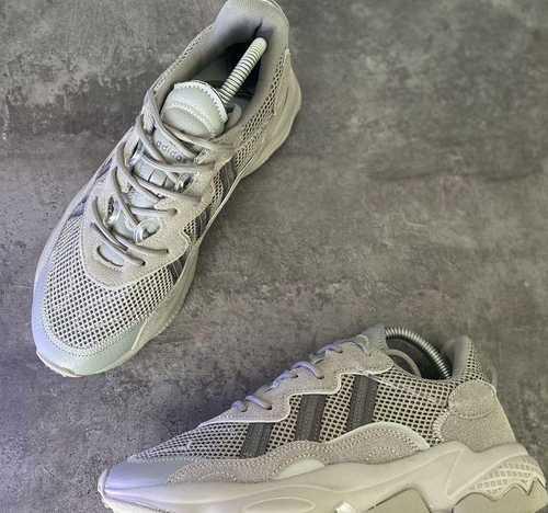 Кроссовки Adidas Ozweego серые