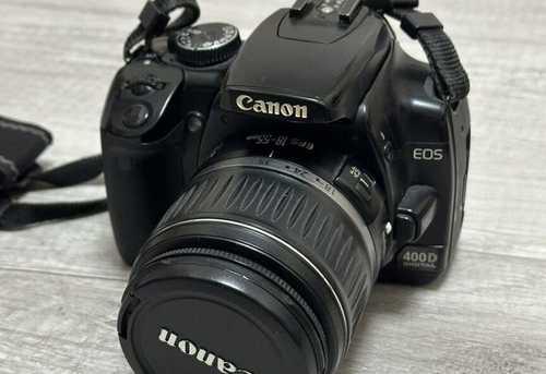 Зеркальный фотоаппарат canon eos 400d digital