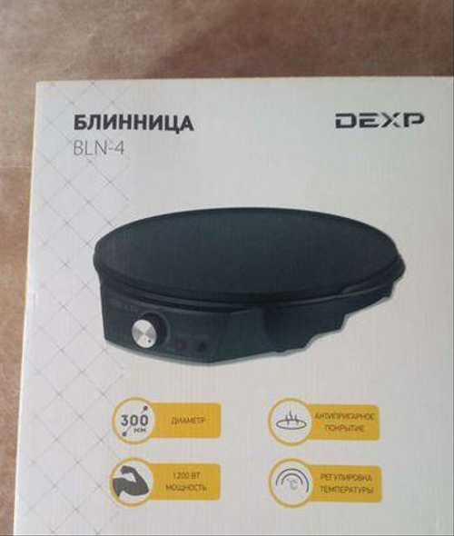 Блинница dexp BLN-4 1200 вт