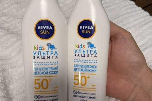 Nivea Kids 50+, солнцезащитный лосьон