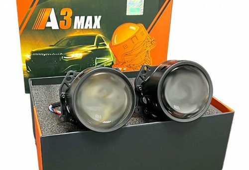 Светодиодные линзы Aozoom A3 MAX 2024 Bi-Led (комп