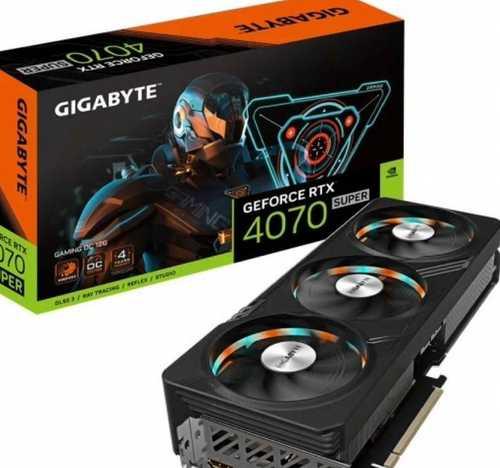 Видеокарта gigabyte RTX 4070 super gaming OC 12G