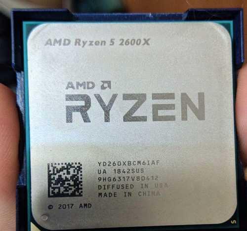 Процессор ryzen 5 2600x