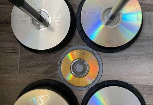 Диски CD DVD mini CD