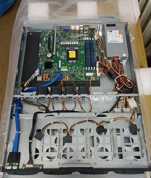 Сервер RSC-1DTS/X11SCL-F/E-2224G/64Gb/400W PSU