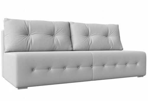 Прямой диван Лондон, Экокожа, Модель 100649