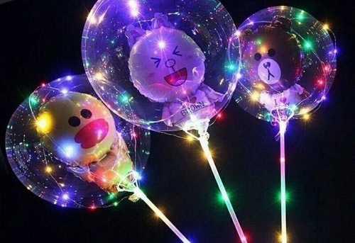 Светящиеся шары бобо bobo игрушки вертолетики 22