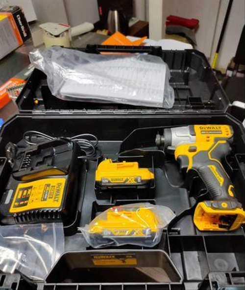 Импульсный шуруповерт dewalt 12 В XR DCF801D2