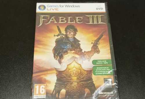 Игра "Fable 3" для персонального компьютера