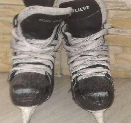 Хоккейные коньки bauer 35 размер