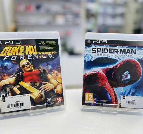 Spider man & Duke Nukem для PS3
