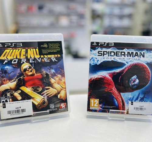 Spider man & Duke Nukem для PS3