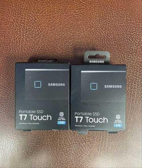 Портативный SSD Samsung T7 Touch 2TB