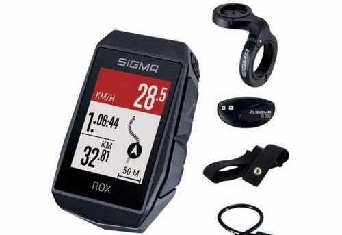 Велокомпьютер Sigma ROX 11.1 EVO HR Set 150 GPS BT