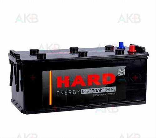 Аккумулятор hard 190 Ач 1300A о.п. конус (518х228х
