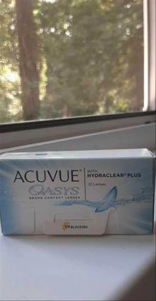 Линзы контактные acuvue oasys двухнедельные