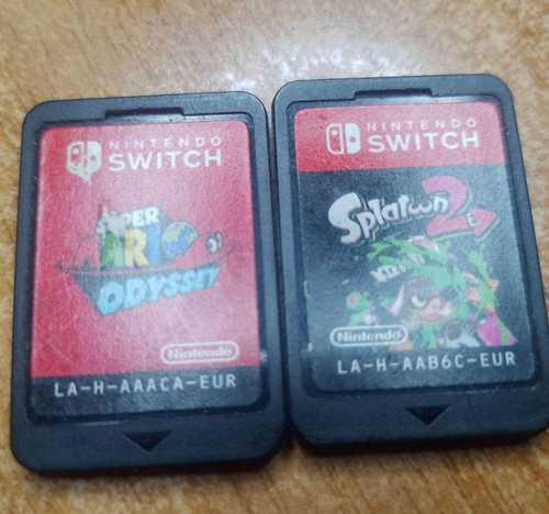 Картриджи для nintendo switch
