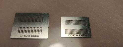 Трафарет DDR5 и DDR5X