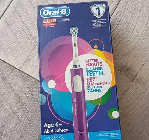 Детская электрическая зубная щетка Oral-B Pro