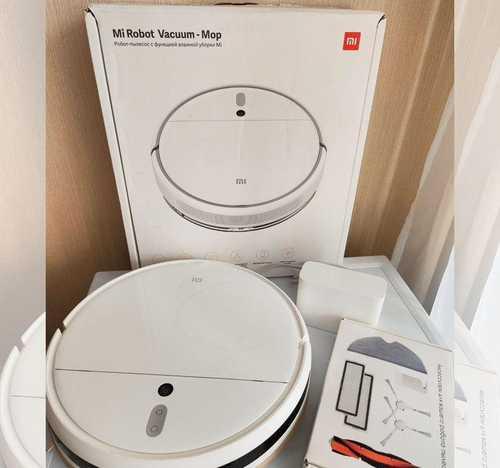 Робот пылесос xiaomi mi robot vacuum mop