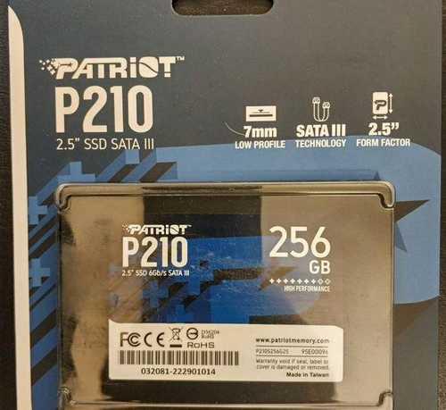 SSD диск Patriot 256Gb