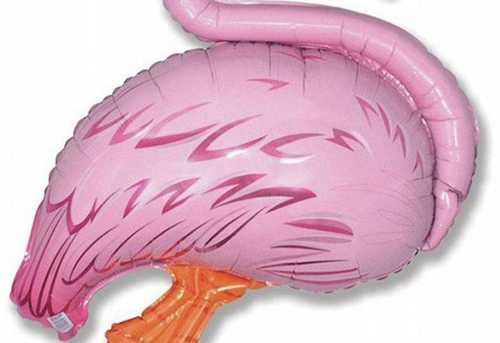 Шар фольгированный фламинго