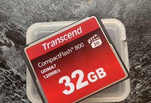 Карта памяти compact flash 32gb