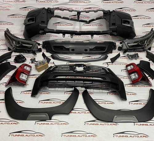 Рестайлинг Toyota Hilux Pick Up в 20г W0716