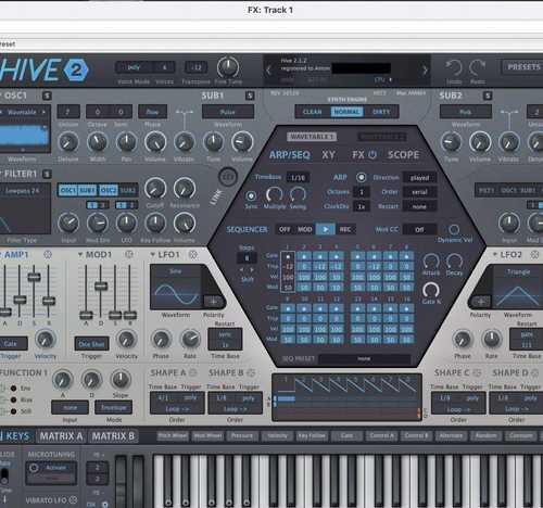 Синтезатор U-He Hive 2