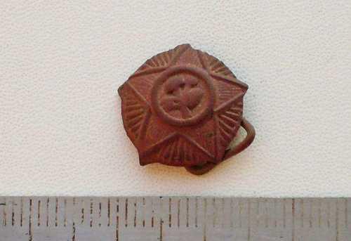 Кокарда Знак Звезда Молот с Плугом.ркка. 1918-1922