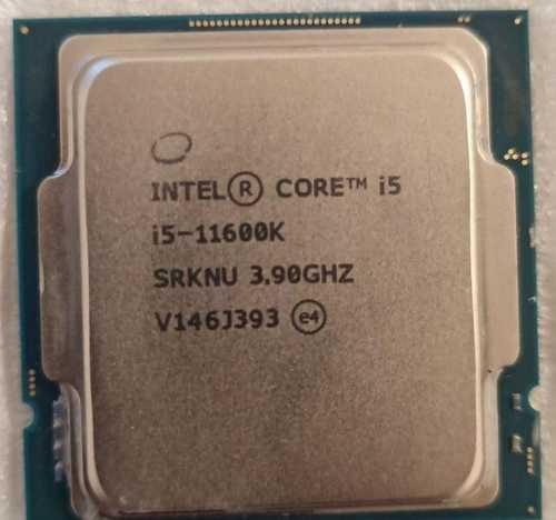 Процессор Intel core i-5 11600k