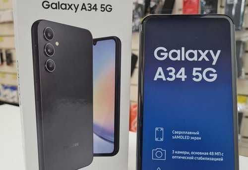 Samsung Galaxy A34 5G 8/256Гб Новый