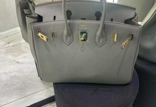 Hermes Birkin 35 Gris Meyer