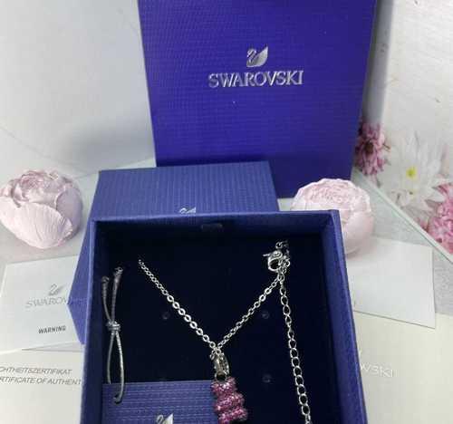 Бижутерия swarovski Мишка Тедди