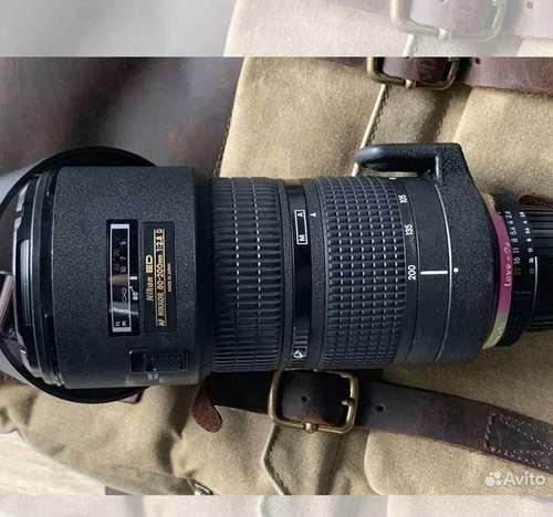 Объектив Nikon ED AF Nikkor 80-200mm 1:2.8D mkiii