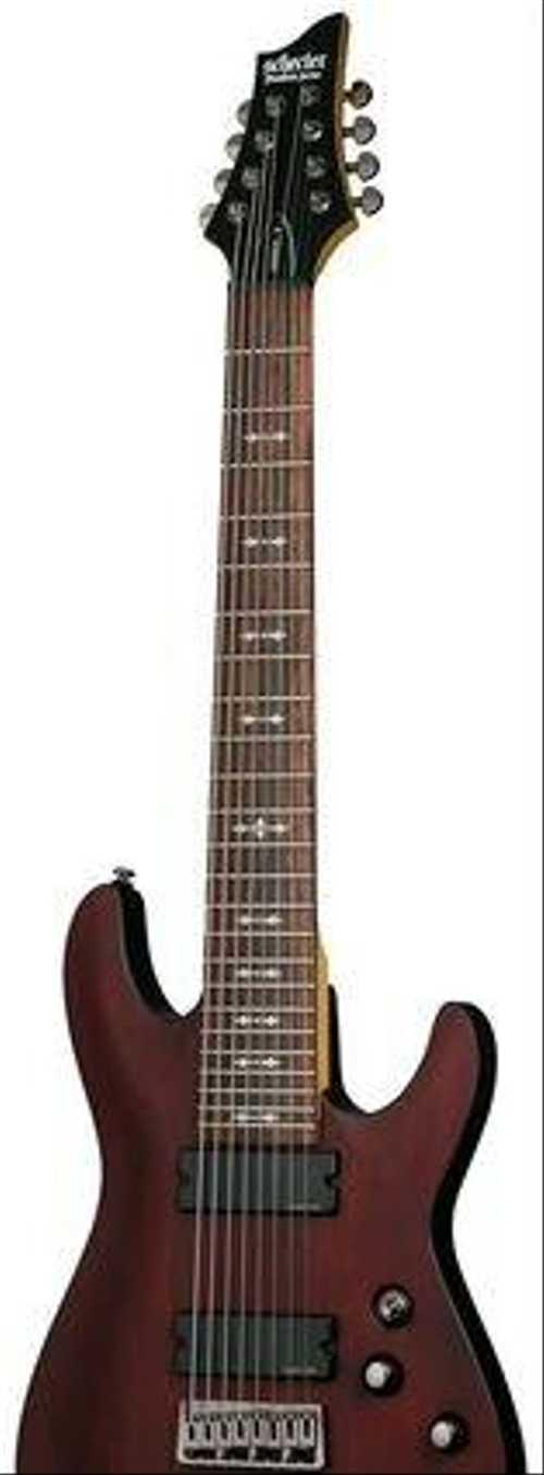 Schecter omen-8 WSN - 8-струнная электрогитара, 2