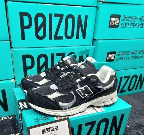 New Balance 2002r Black Оригинал (Poizon)