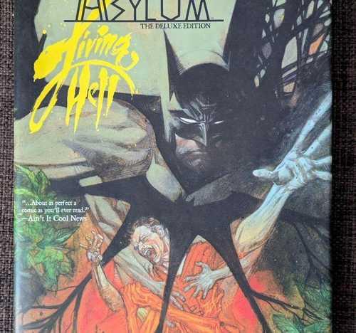 Комикс Batman: Arkham Asylum Living Hell HC Deluxe