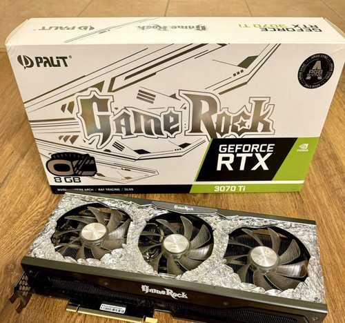 RTX 3070ti 8gb Palit Gamerock / Обмен