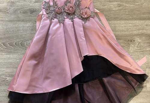 Платье для вевочки 110-116 см